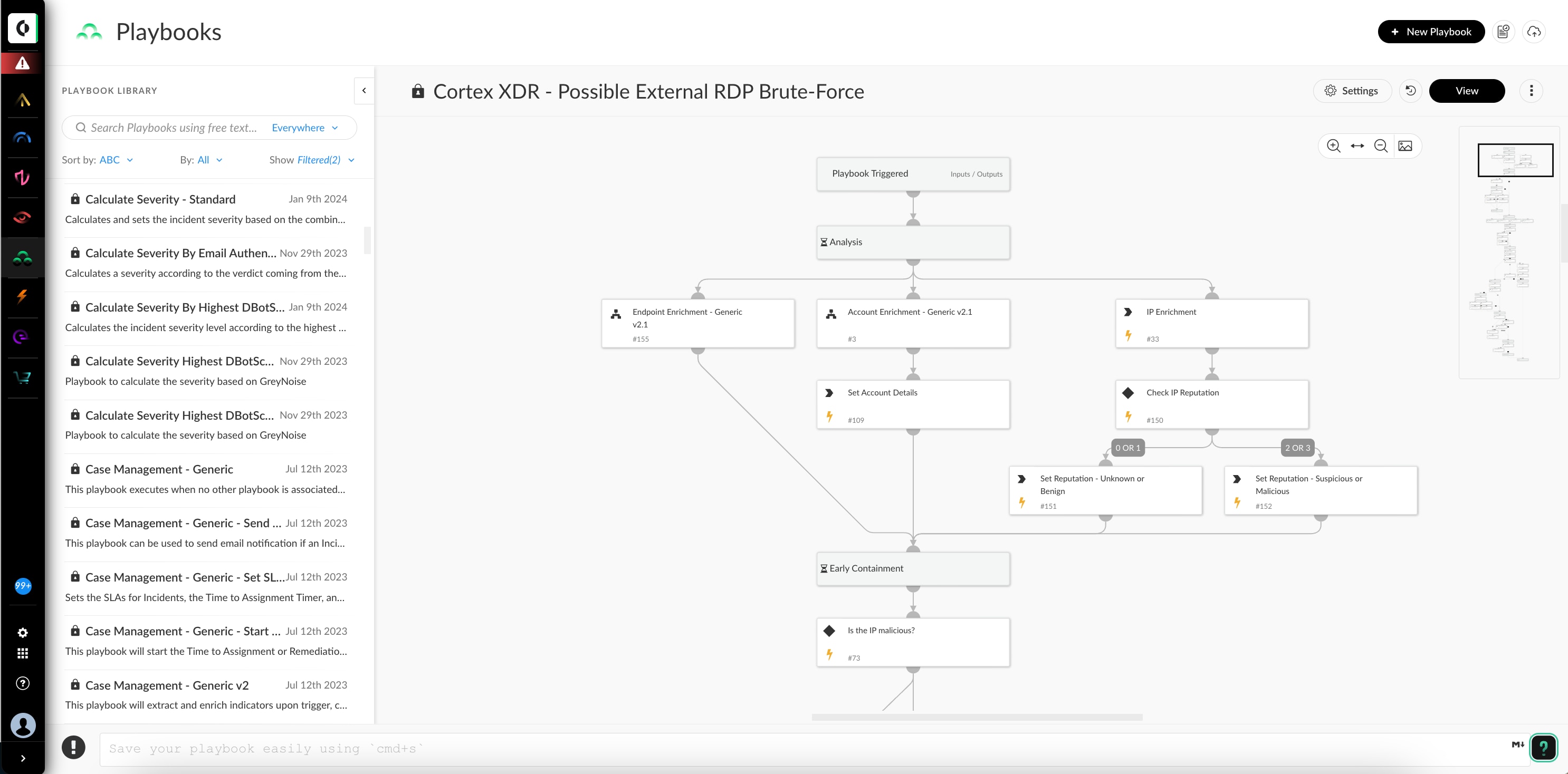 適用於管理型安全服務的 Cortex Xsoar Palo Alto Networks